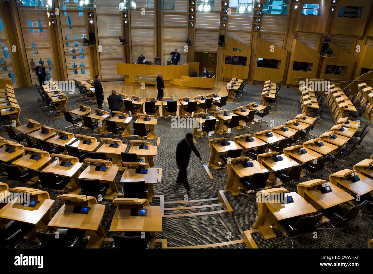 Debating chamber scottish parliament in hi-res stock photography and ...