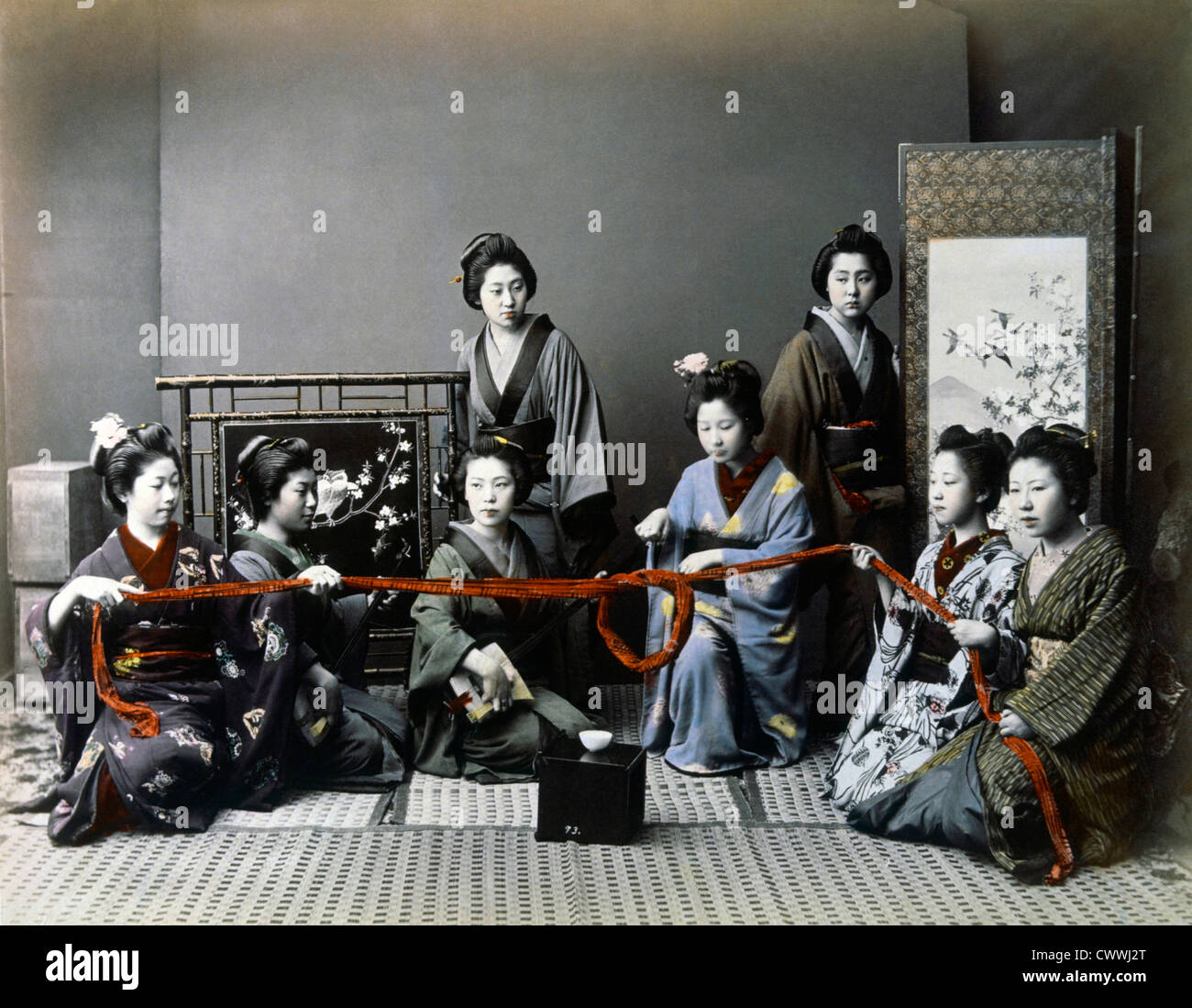 Japan circa 1870 hi-res stock photography and images - Alamy