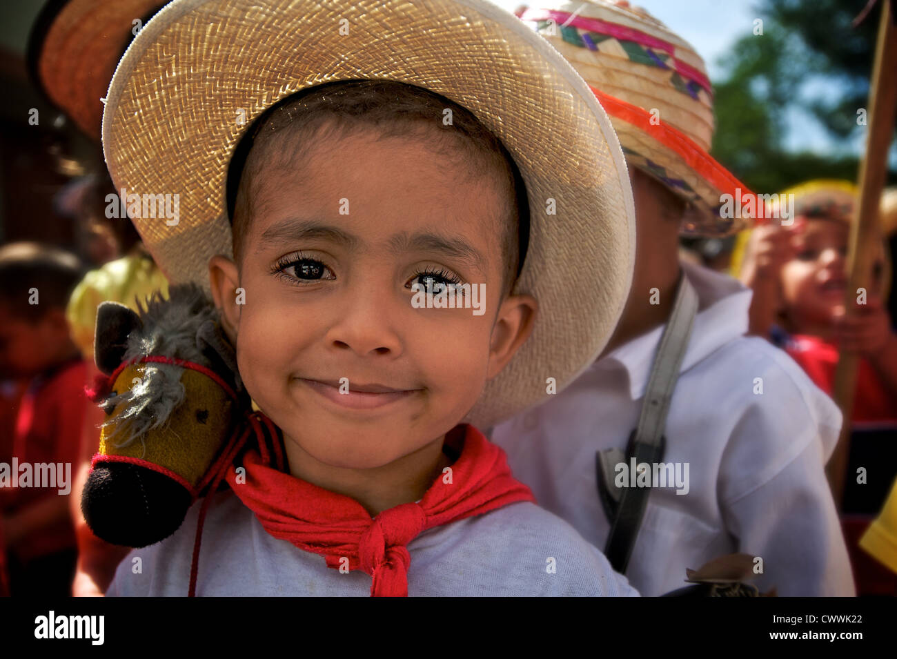 Portrait of a boy with a horse hi-res stock photography and images - Alamy