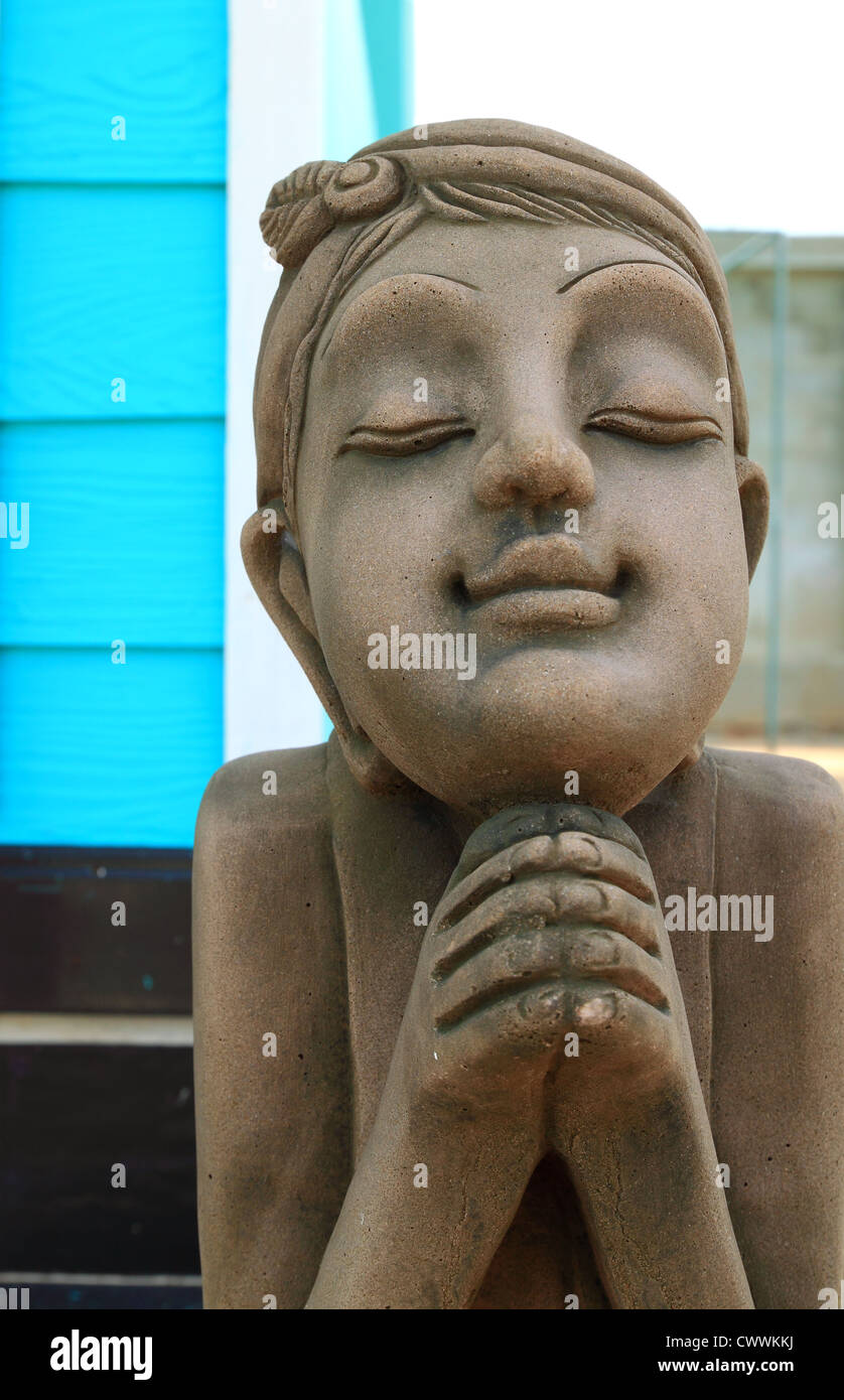 statues of man respect for garden decoration Stock Photo - Alamy