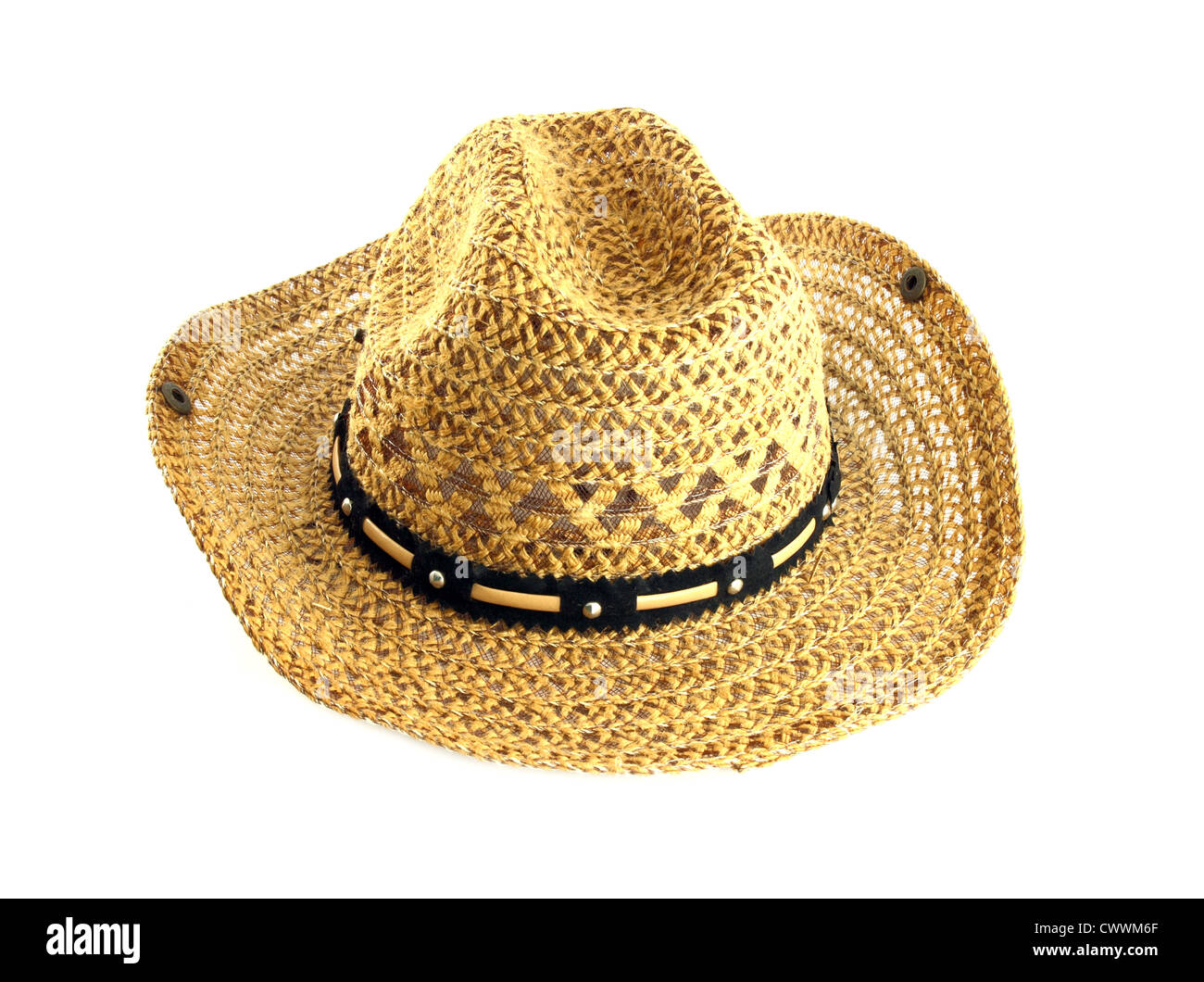 Straw hat cowboy Cut Out Stock Images & Pictures - Alamy