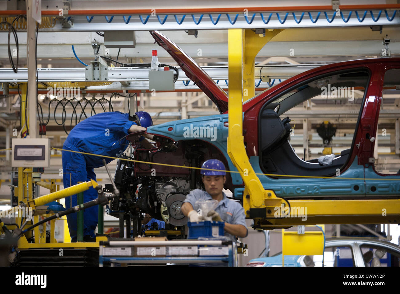 Roewe car factory of Shanghai Automotive Industry Corporation Stock ...