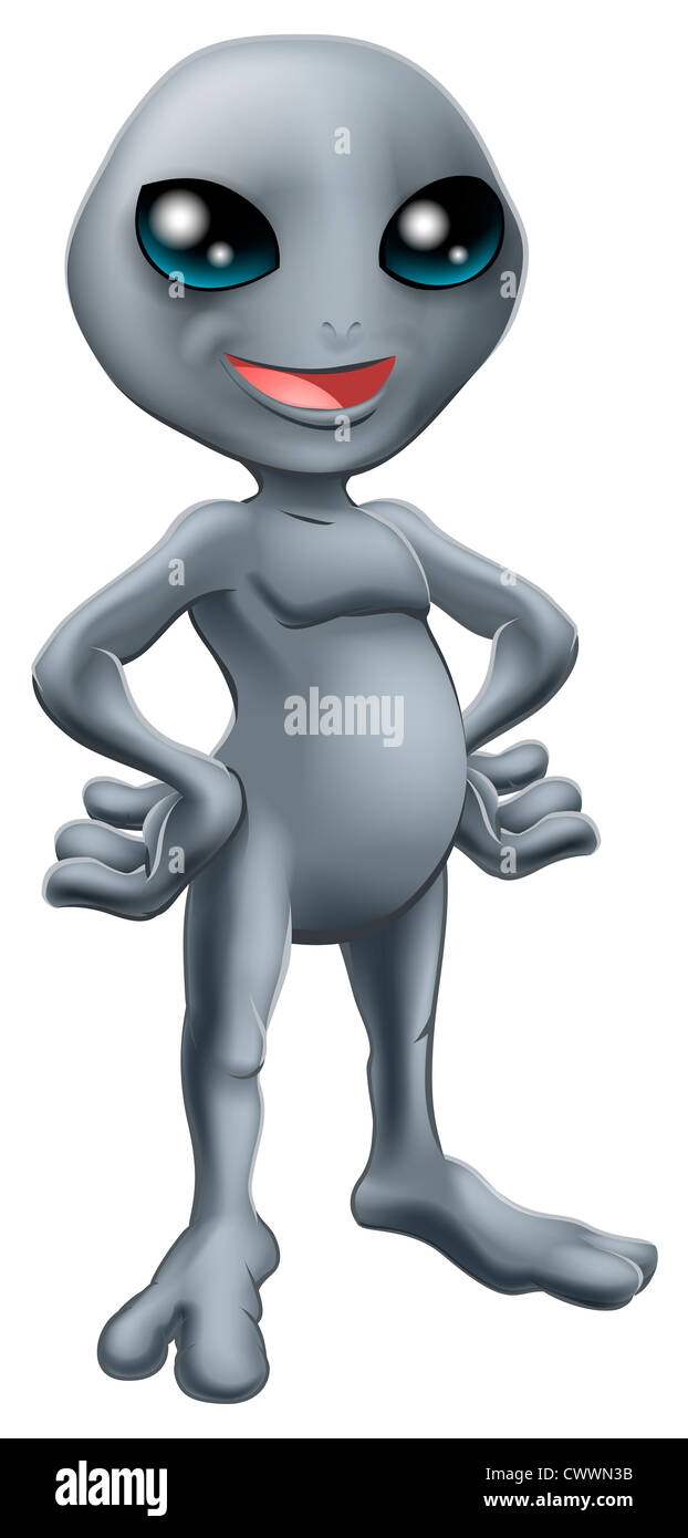 Grey alien hi-res stock photography and images - Alamy