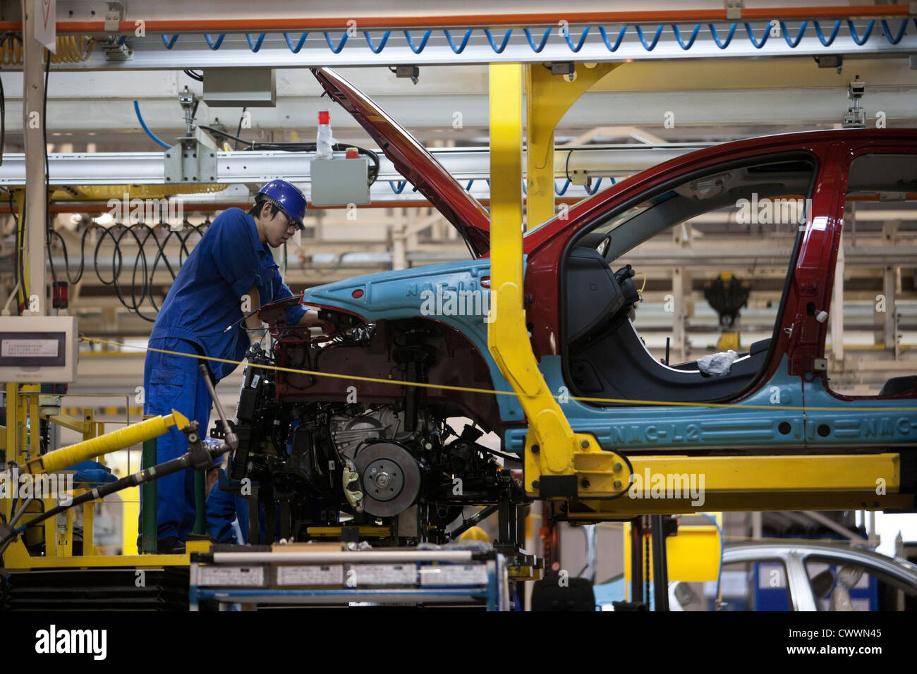 Roewe car factory of Shanghai Automotive Industry Corporation Stock ...