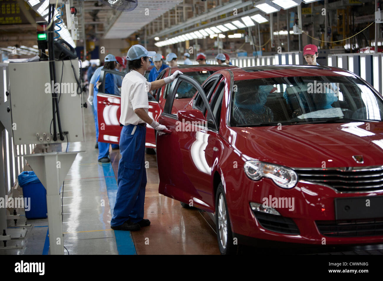 Roewe car factory of Shanghai Automotive Industry Corporation Stock ...