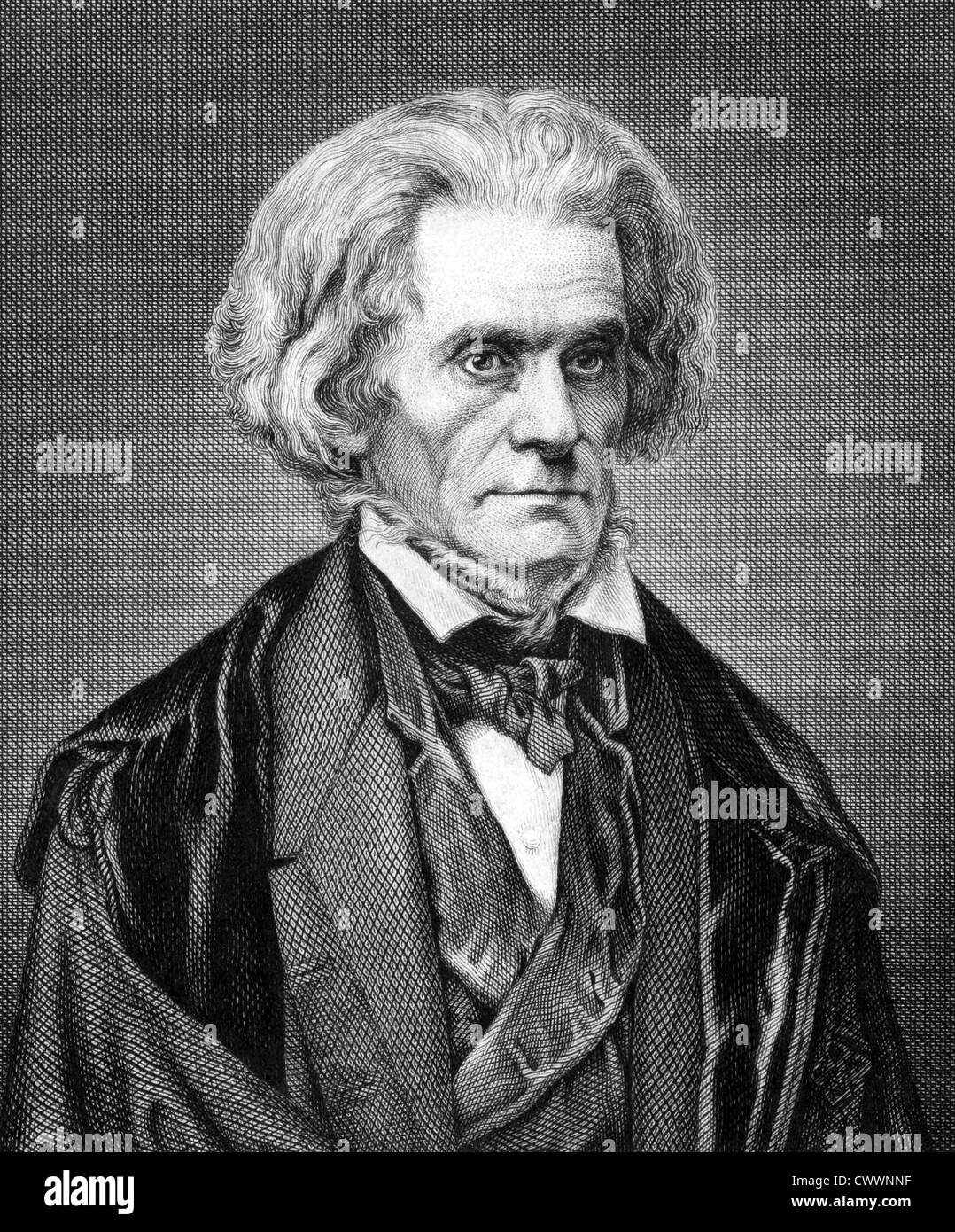 John calhoun portrait Black and White Stock Photos & Images - Alamy
