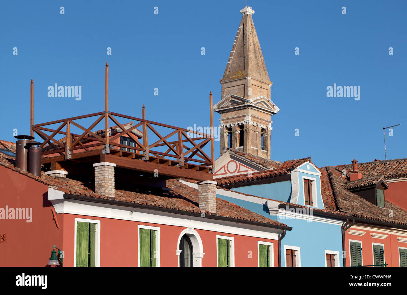 Burano home facade hi-res stock photography and images - Alamy
