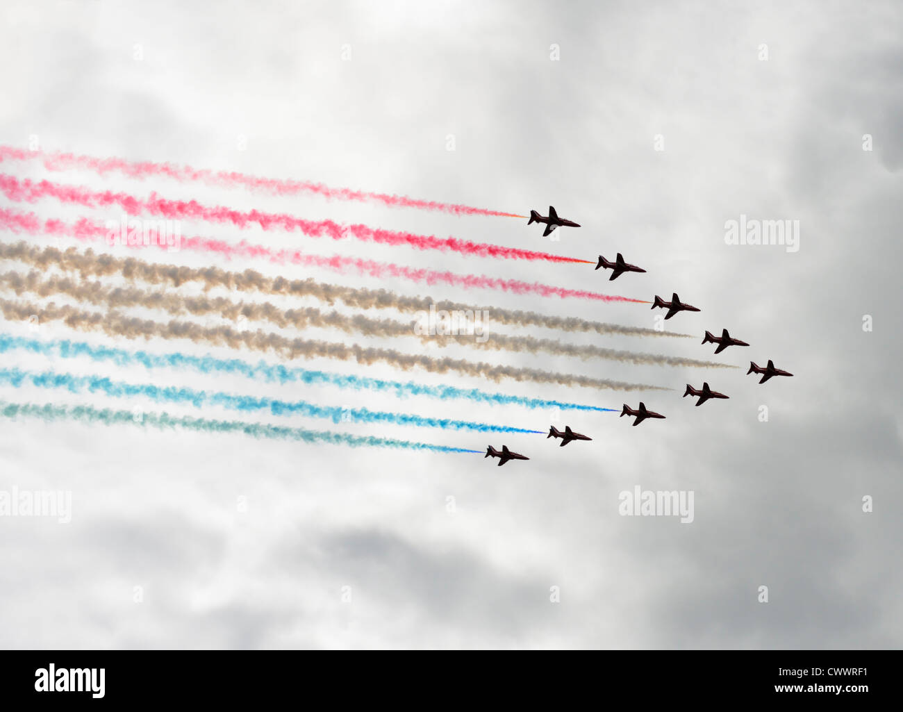 The royal air force aerobatic hi-res stock photography and images - Alamy