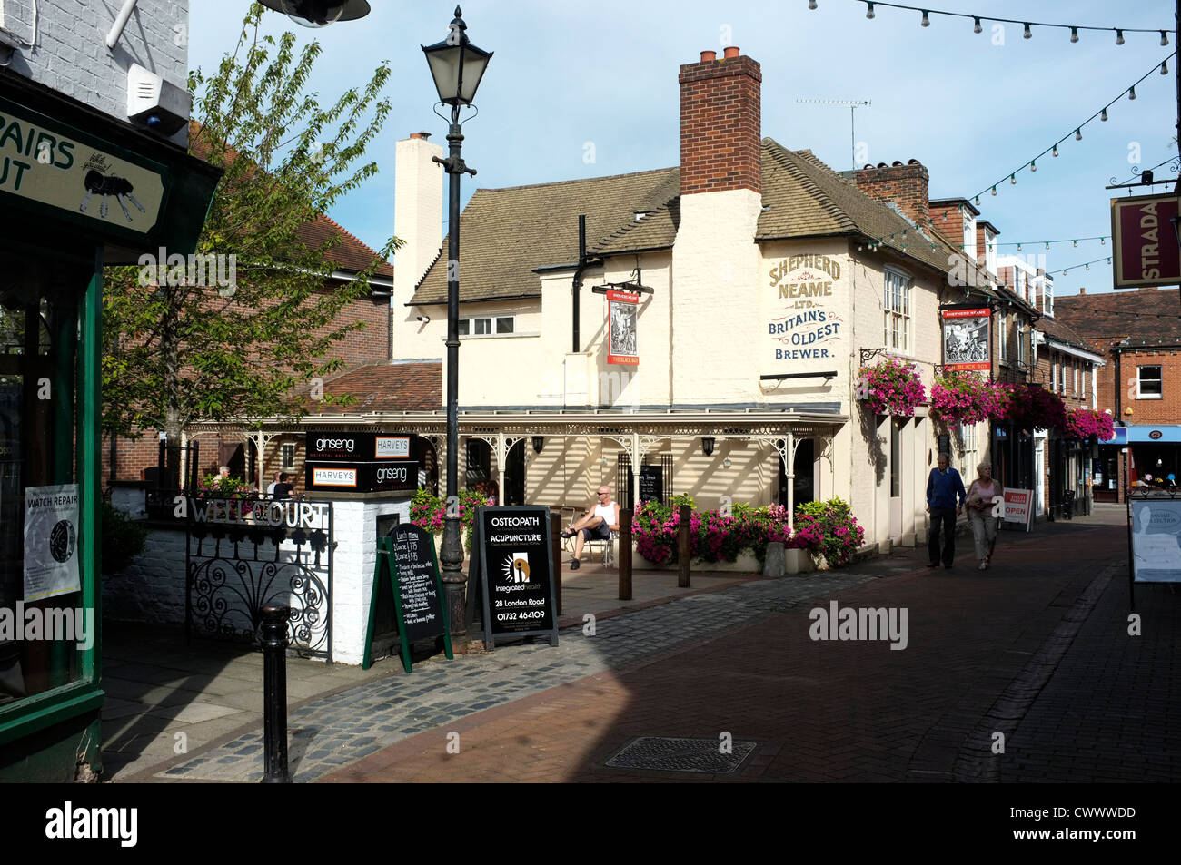 town of sevenoaks kent uk 2012 Stock Photo - Alamy