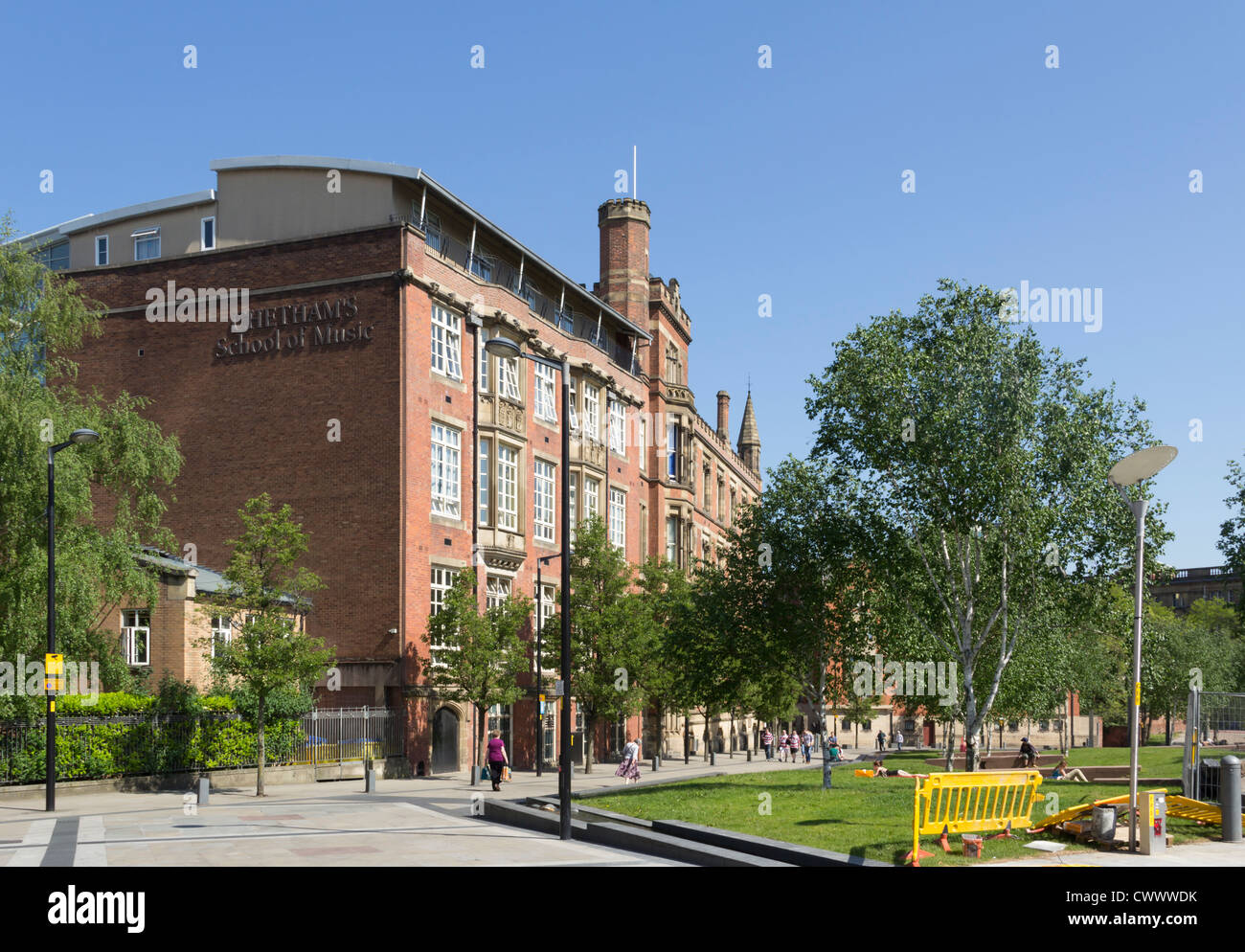 The Millgate and Nicholls building of Chetham's School of Music in ...