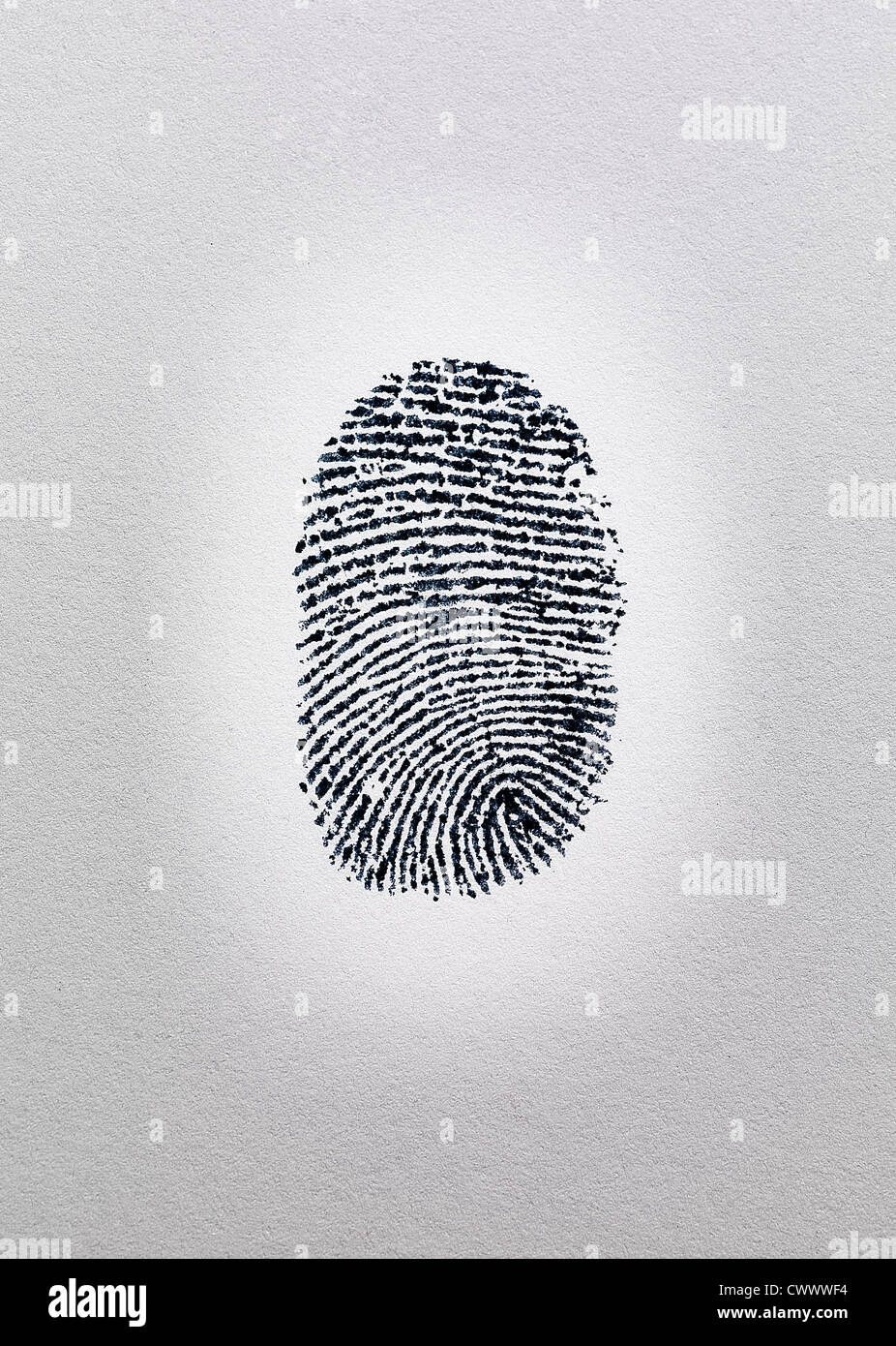 Close up of fingerprint on paper Stock Photo - Alamy