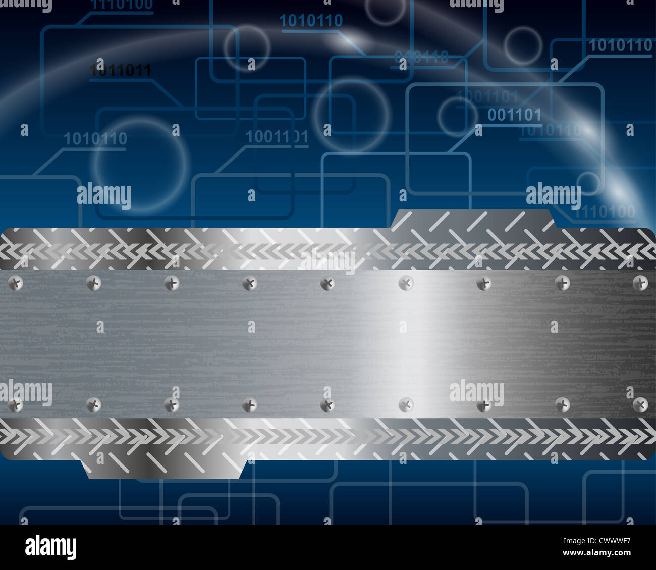 Technological blue background.Vector illustration with transparency ...