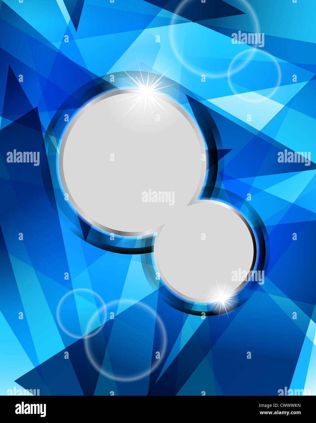 Technological blue background.Vector illustration with transparency ...