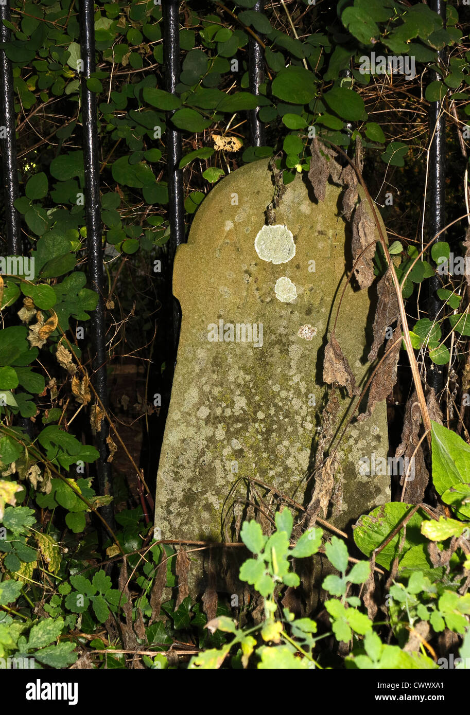 Little lost grave stone Milton Cambridgeshire Stock Photo - Alamy