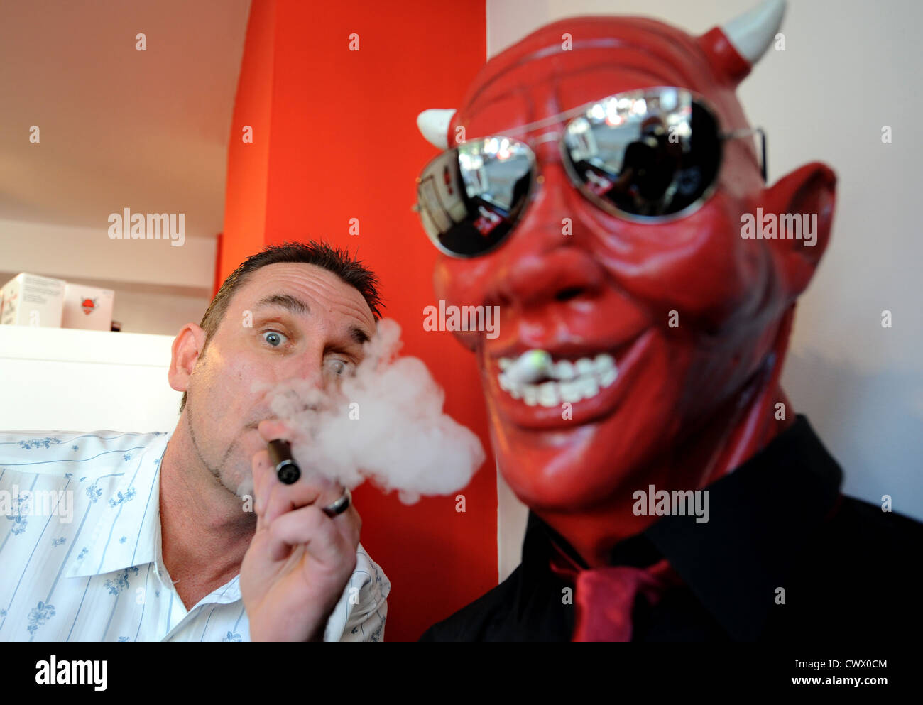 Devil Smoking Stock Photos & Devil Smoking Stock Images - Alamy