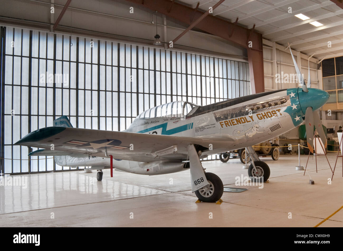 North American TF-51 Dual Control Mustang trainer at War Eagles Air ...