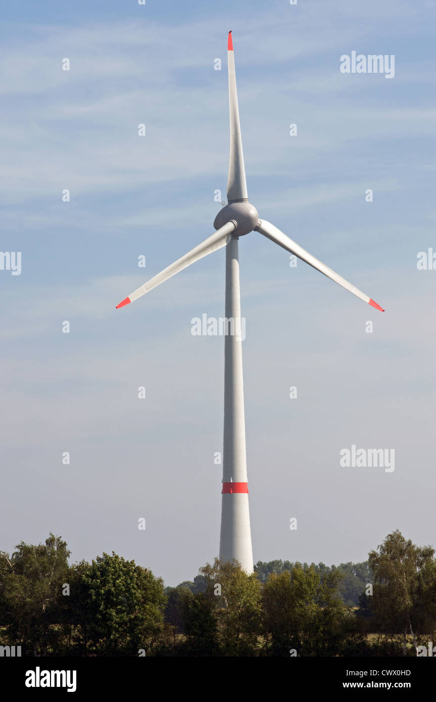 Enercon E-126 wind turbine, Germany Stock Photo - Alamy