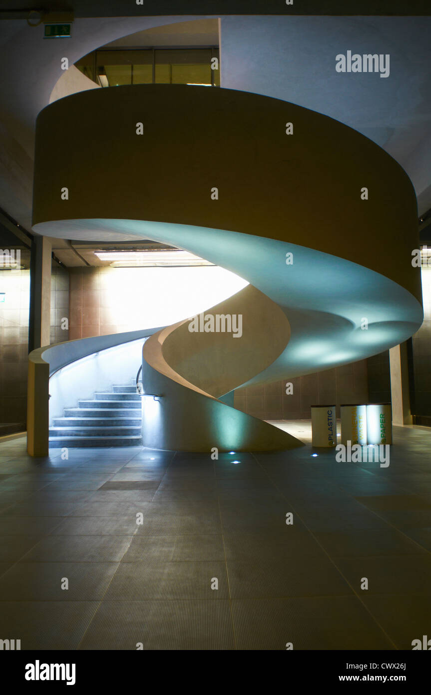 Modern spiral staircase hi-res stock photography and images - Alamy