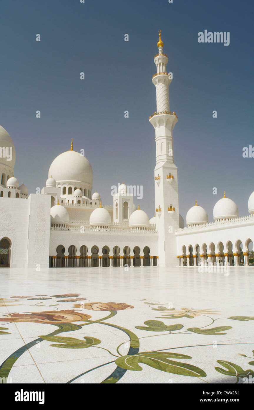 Ornate domed mosque with tower Stock Photo - Alamy