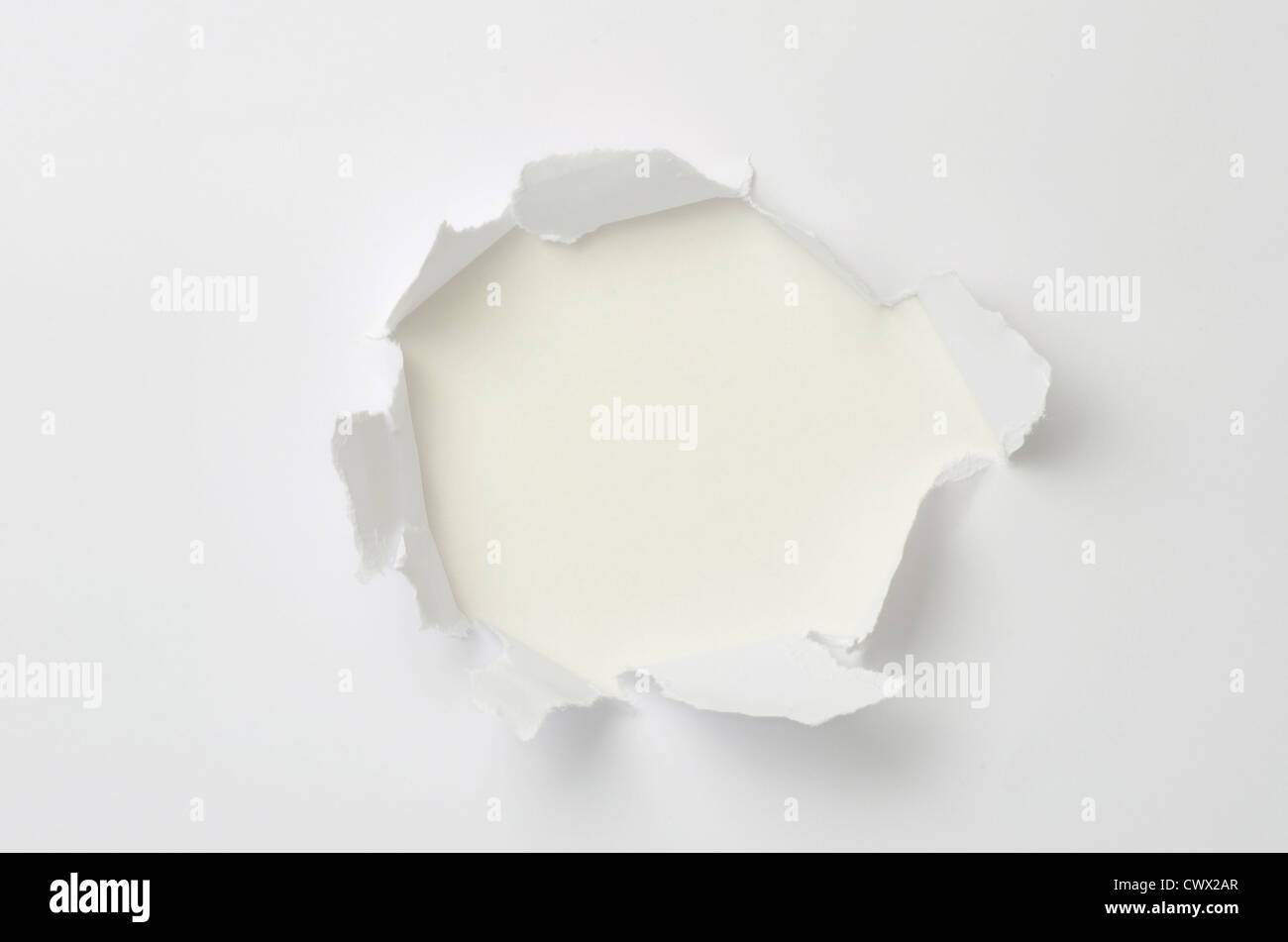 torn paper with space for your message Stock Photo - Alamy
