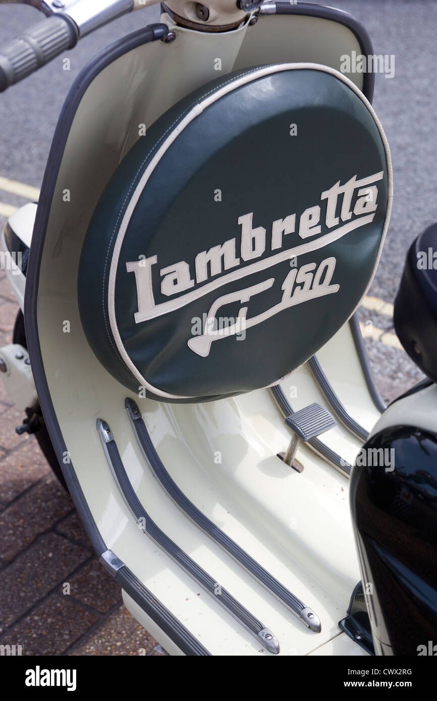 Classic Lambretta Scooter Stock Photo - Alamy