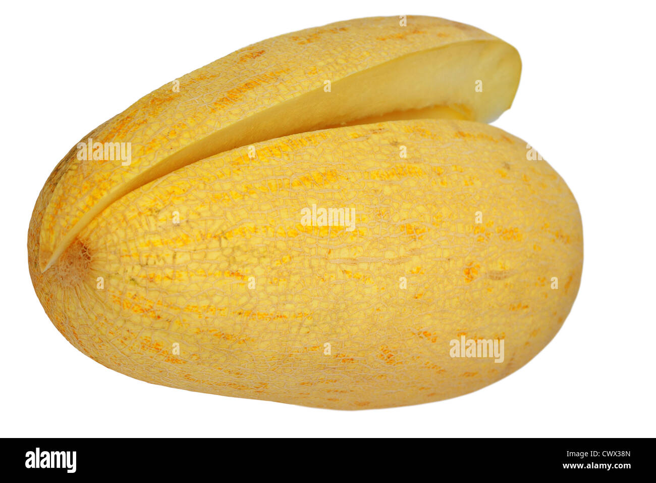 Fresh, melon isolated on a white background Stock Photo - Alamy