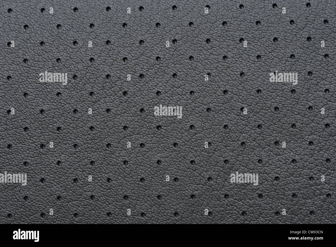 Black Perforated Leather Wallpaper