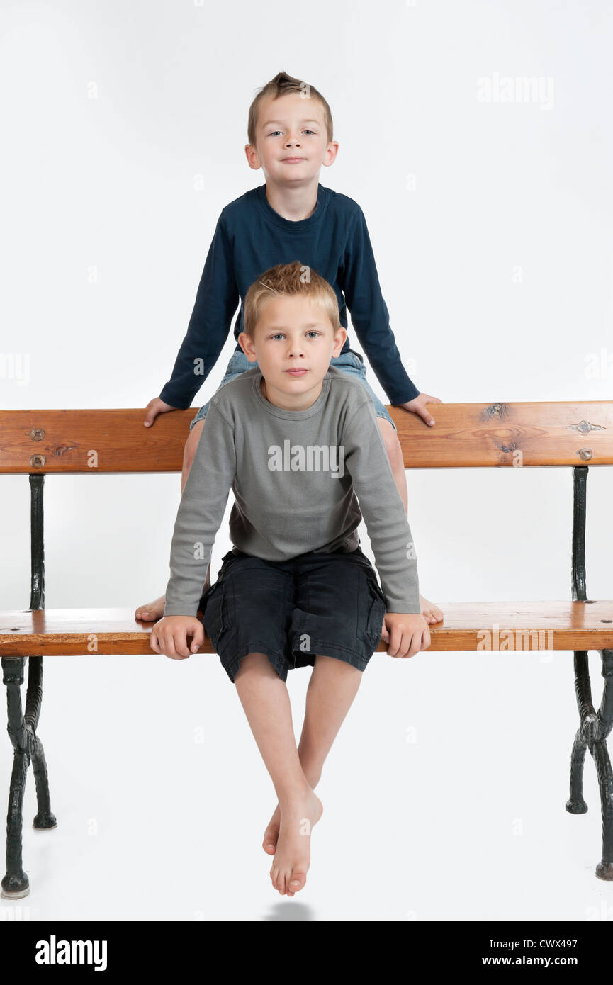 Boy posing isolated hi-res stock photography and images - Alamy