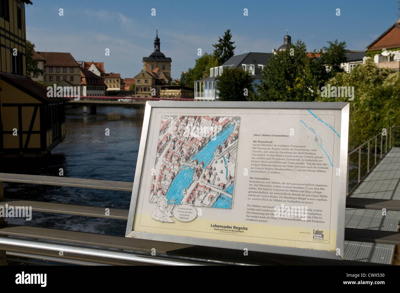 Map of bamberg hi-res stock photography and images - Alamy
