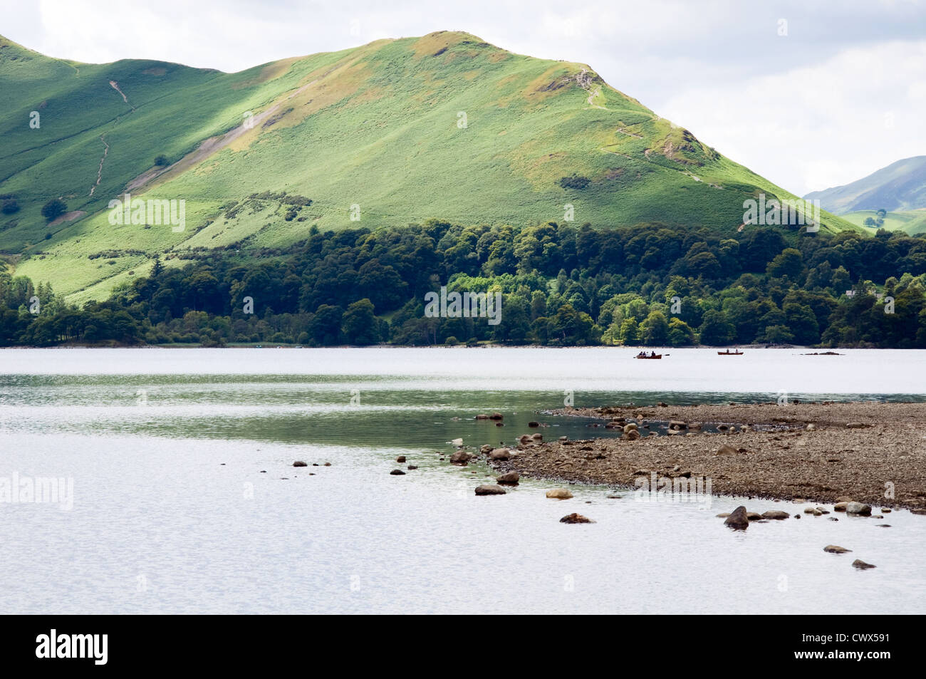 Catbells mountain, Keswick, Lake District National Park, England Stock ...