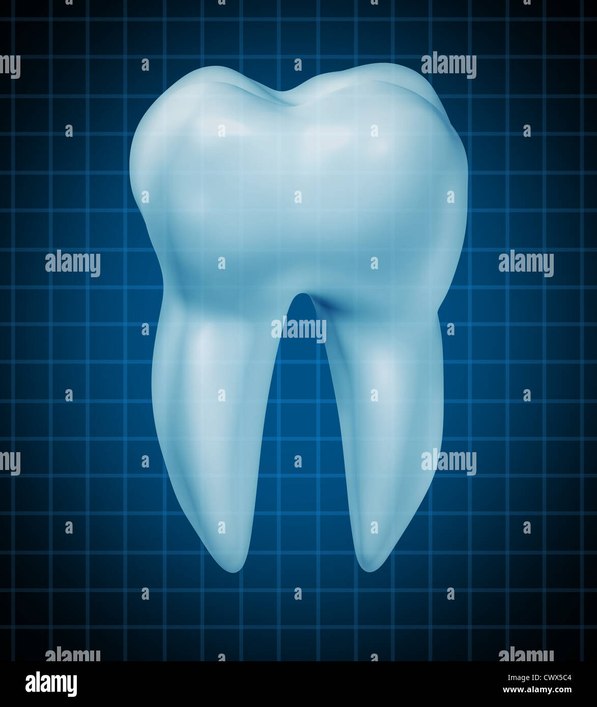 Dentist tooth symbol for dental clinic and oral surgeon representing ...