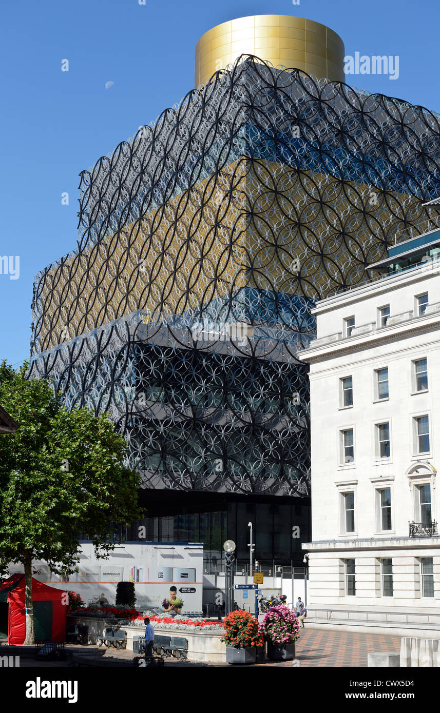 The new Library of Birmingham in Centenary Square Birmingham, England ...