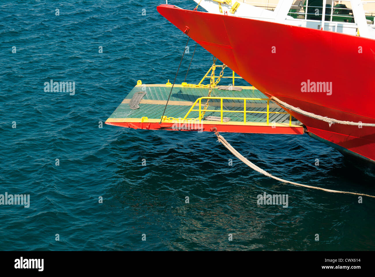 Car ferry boat door hi-res stock photography and images - Alamy