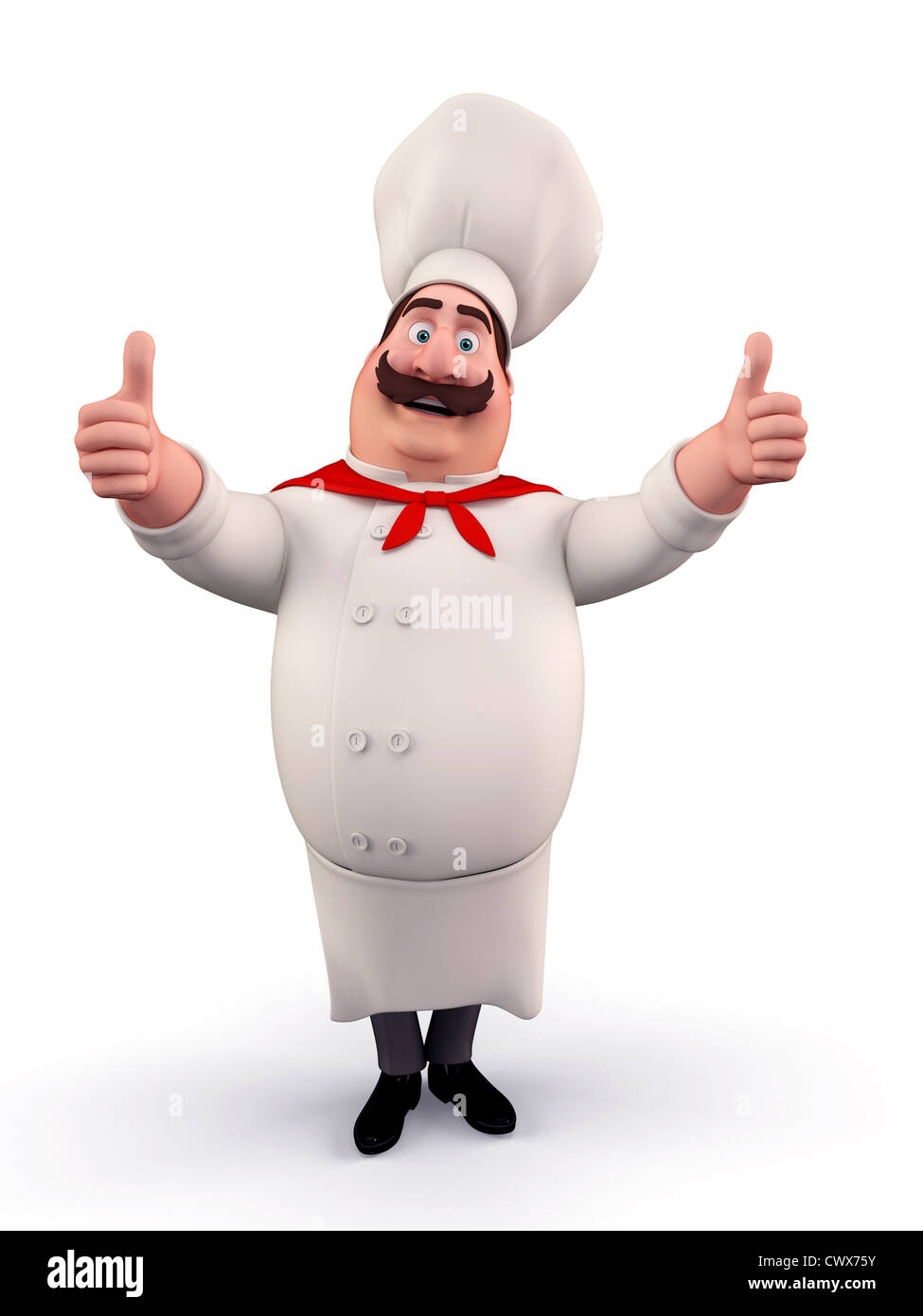 happy and smiling chef Stock Photo - Alamy