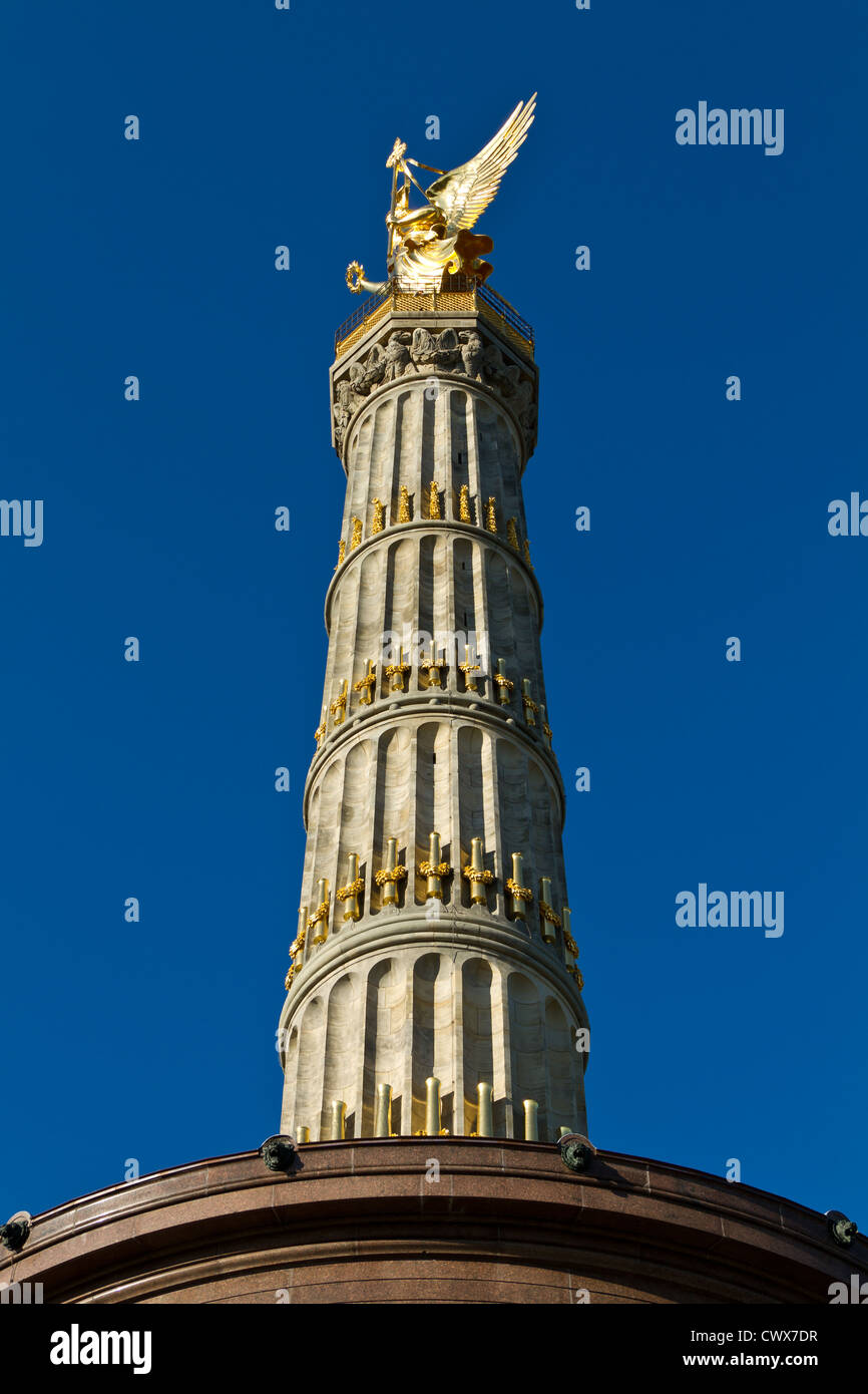 Victory Column in Berlin Tiergarten Stock Photo - Alamy