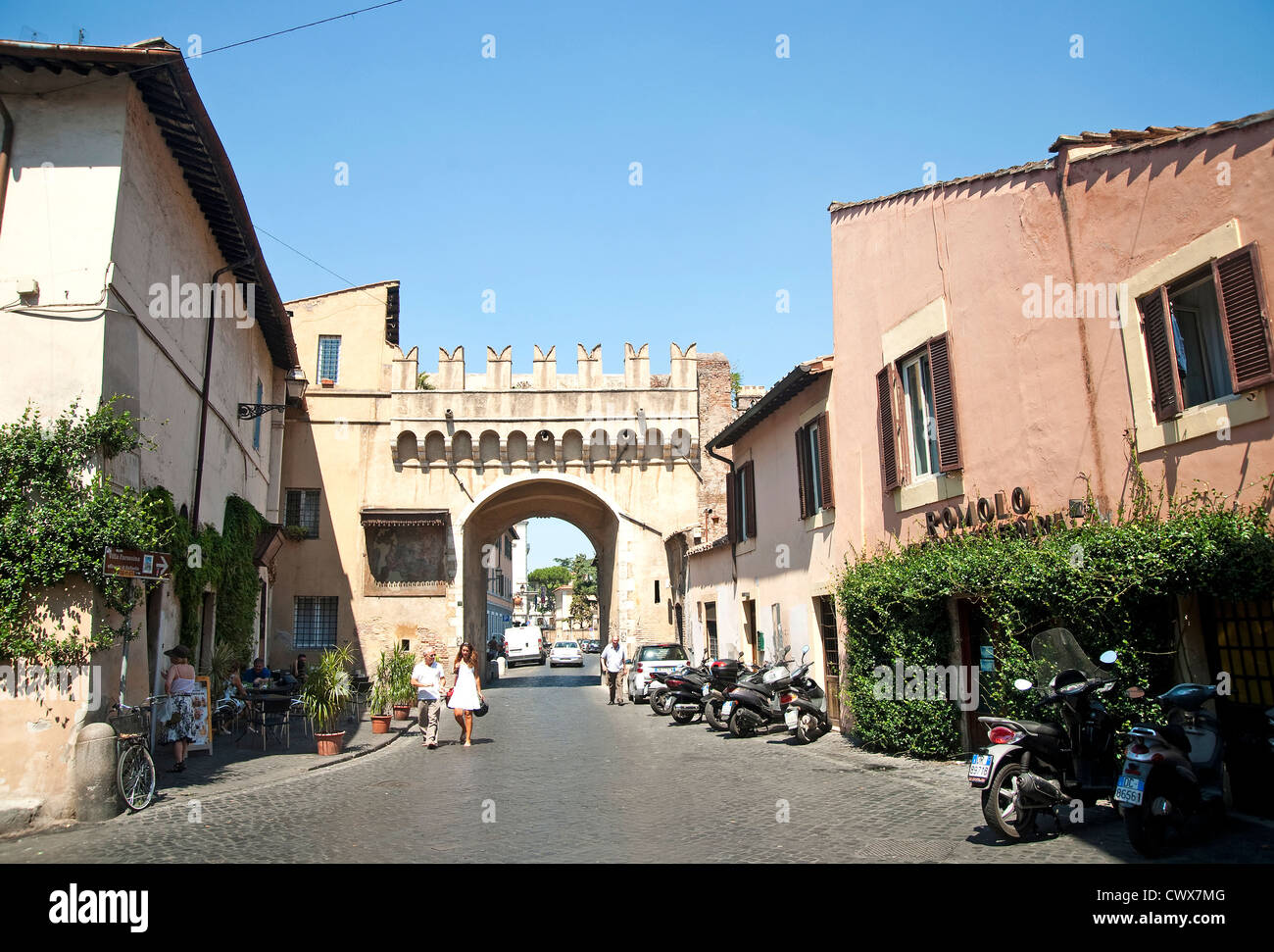 Rome italy gate hi-res stock photography and images - Alamy