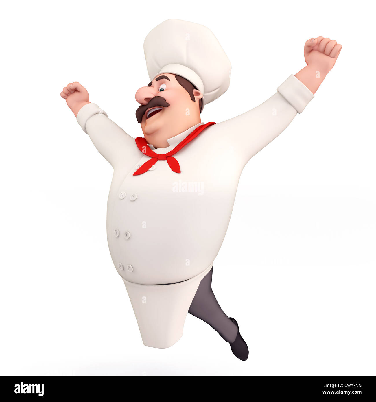 happy and smiling chef Stock Photo - Alamy