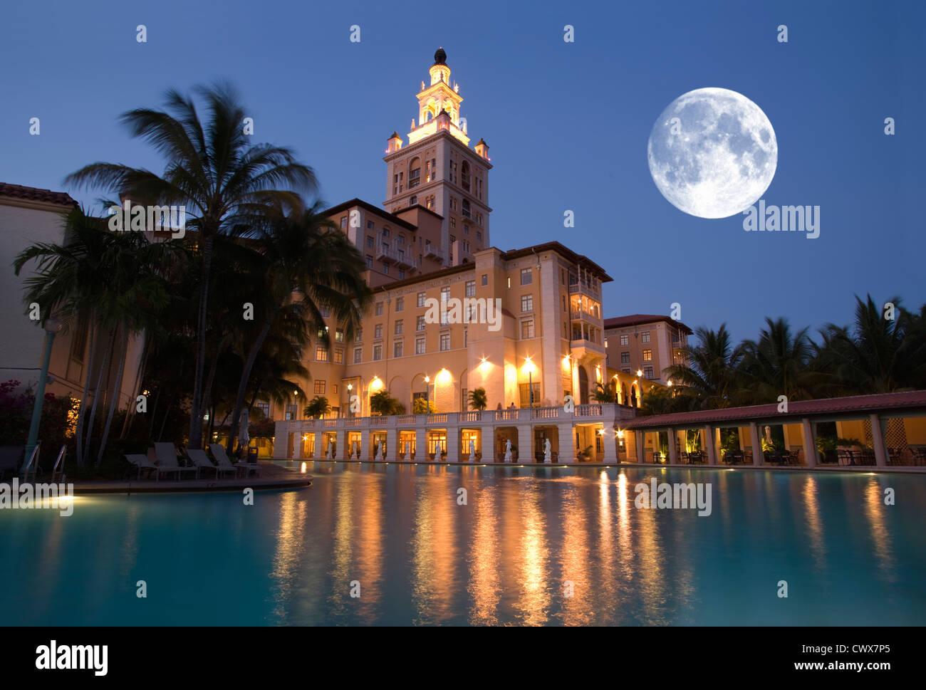 The biltmore hotel and swimming pool hi-res stock photography and ...