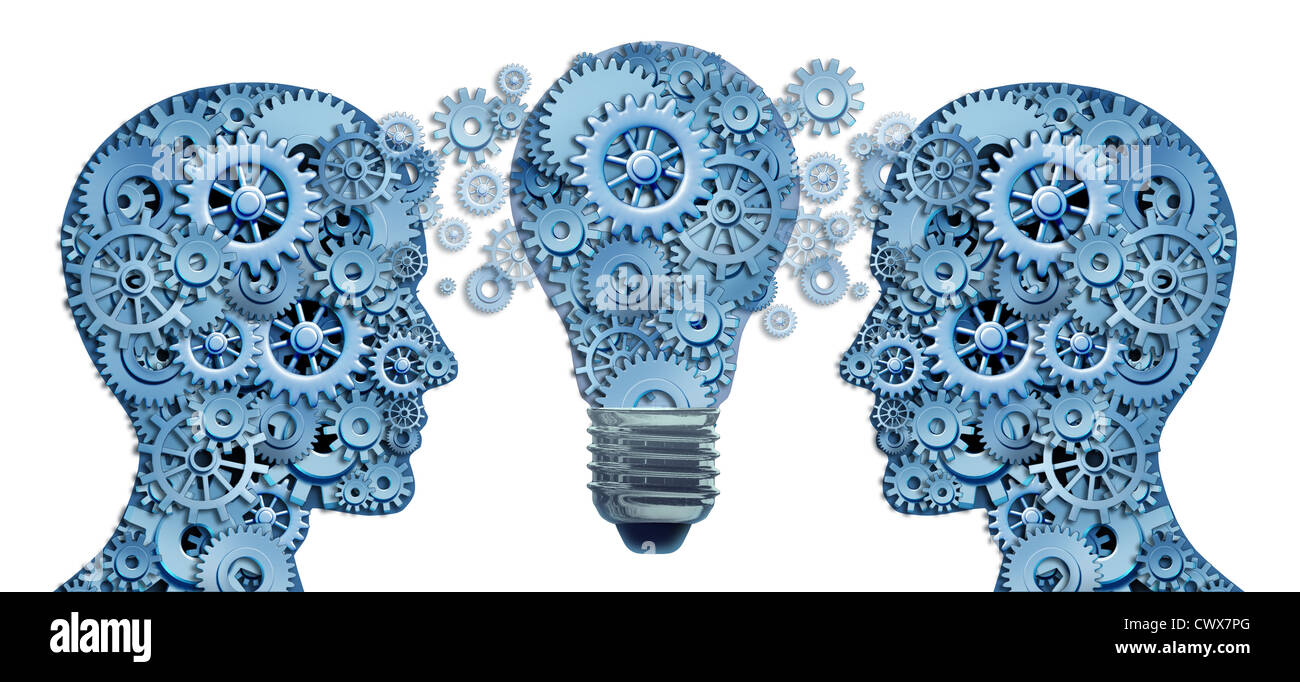 Lead and Learn Innovation strategy with two human brains working ...