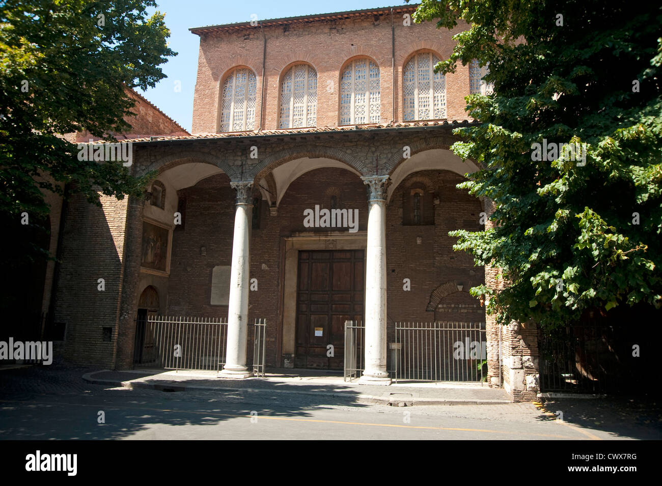 Rome, Italy - Santa Sabina Stock Photo - Alamy