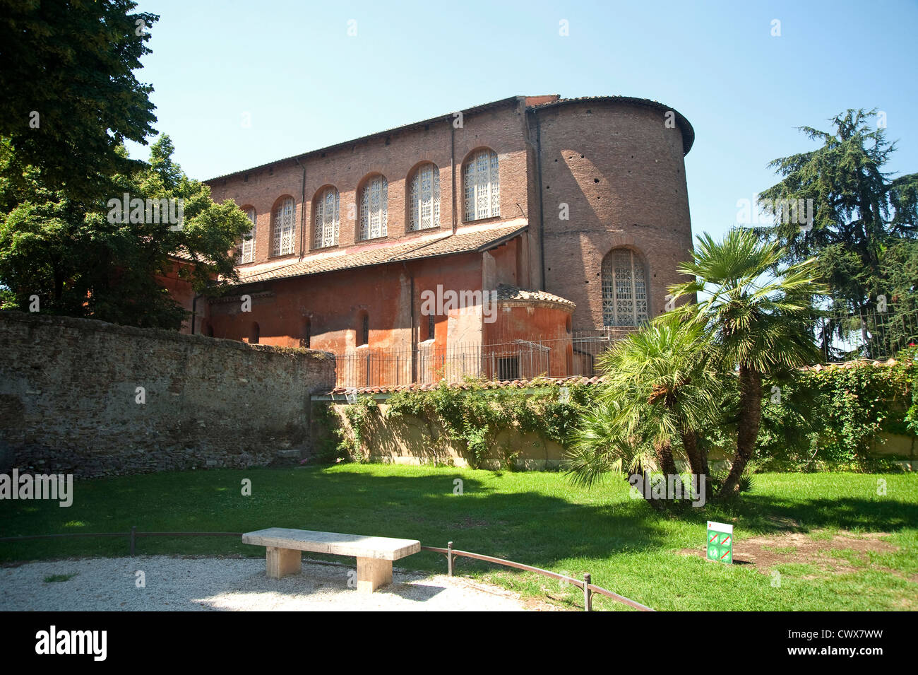 Rome, Italy - The Basilica of Saint Sabina on the Aventine Hill Stock ...