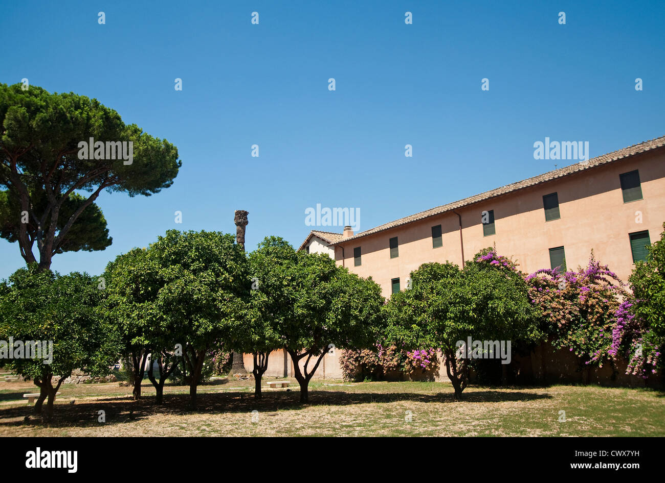Rome, Italy - Convent Stock Photo - Alamy