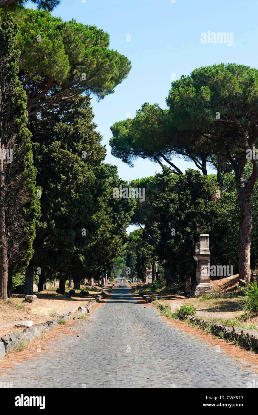 Rome, Italy - Appian way (Via Appia Stock Photo - Alamy