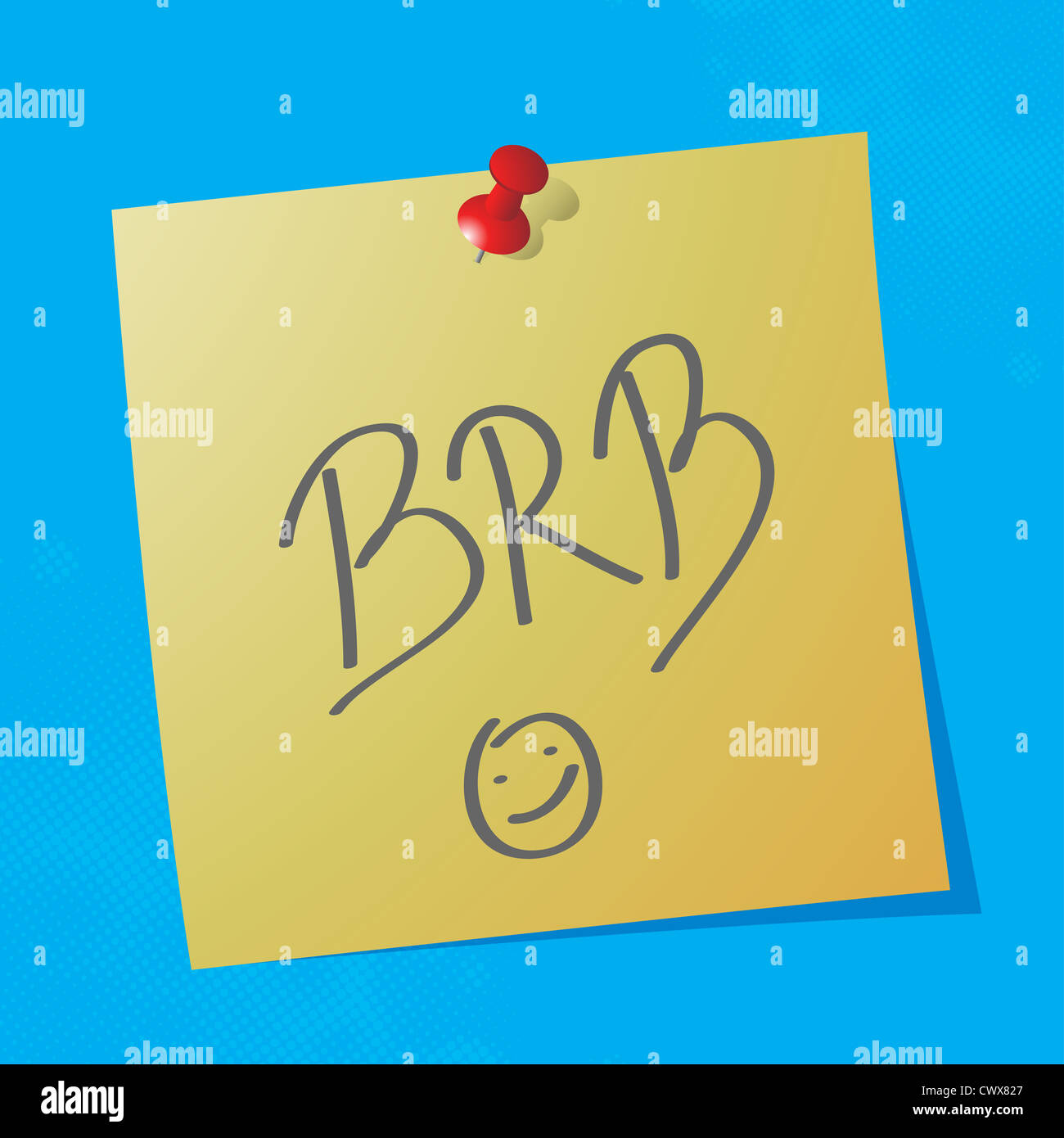 Brb illustration hi-res stock photography and images - Alamy