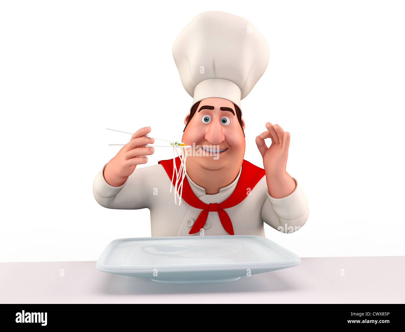 chef with dish Stock Photo - Alamy