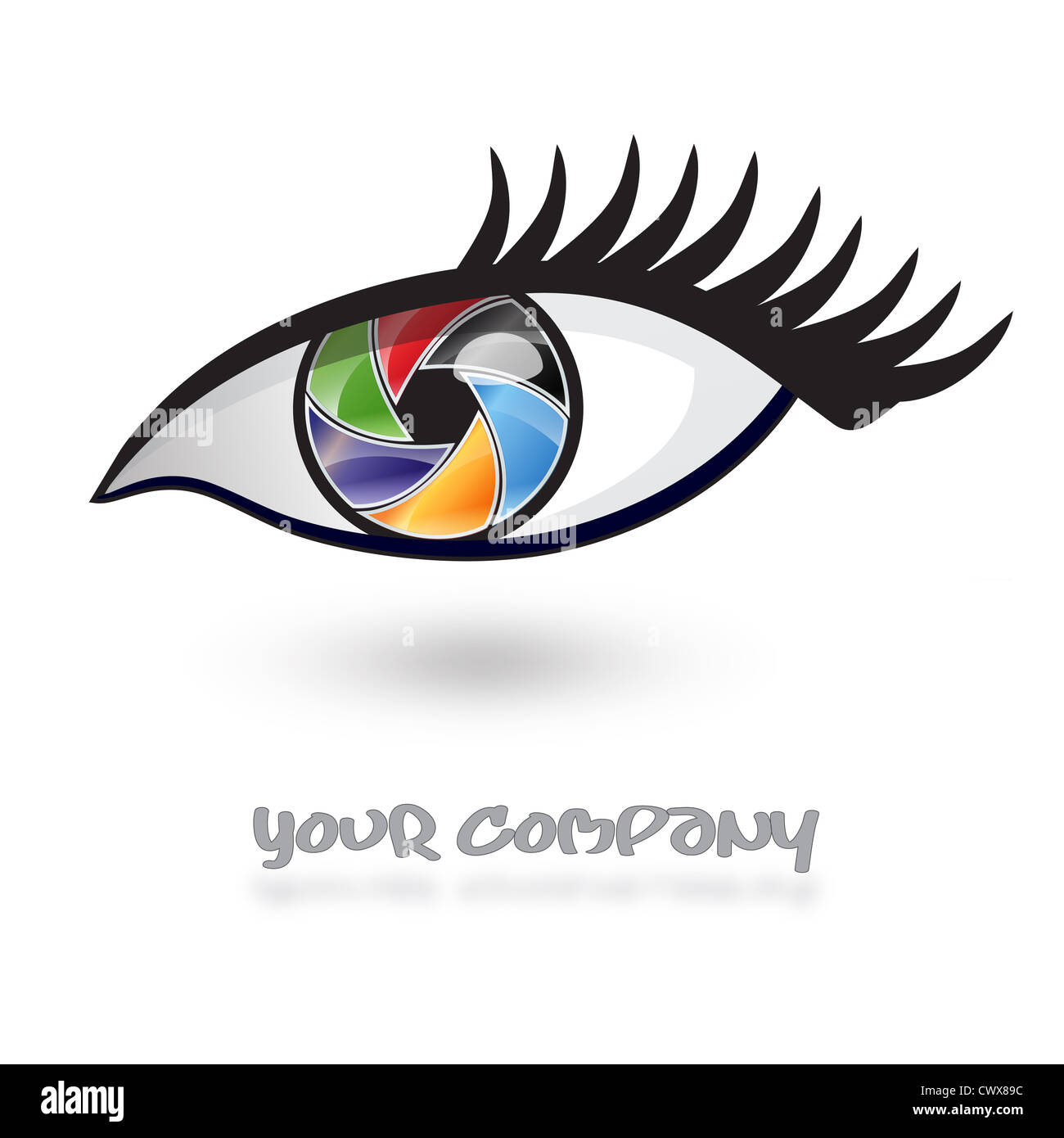 Photography company logo Stock Photo - Alamy