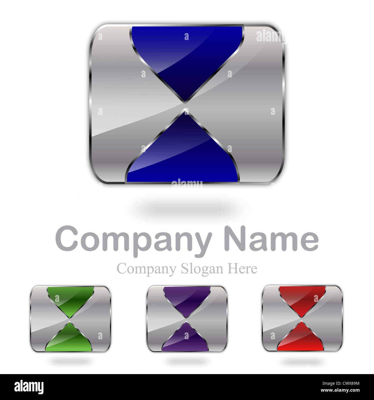 Abstract Company Logo Stock Photo - Alamy