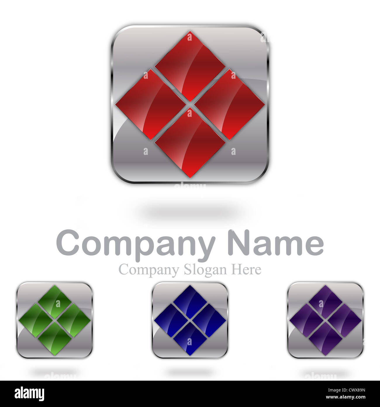 Abstract Company Logo Stock Photo - Alamy