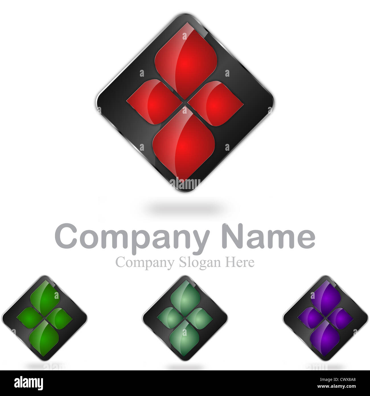 Abstract Company Logo Stock Photo - Alamy