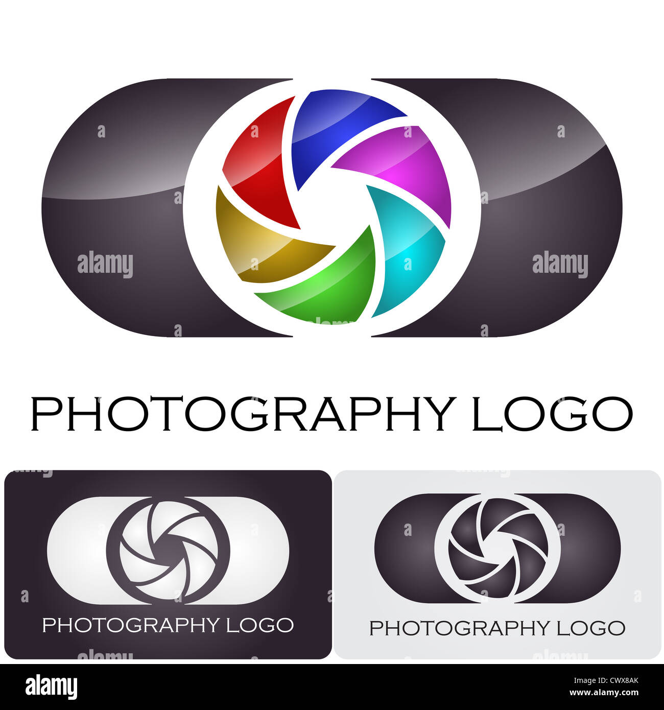 Photography company logo Stock Photo - Alamy